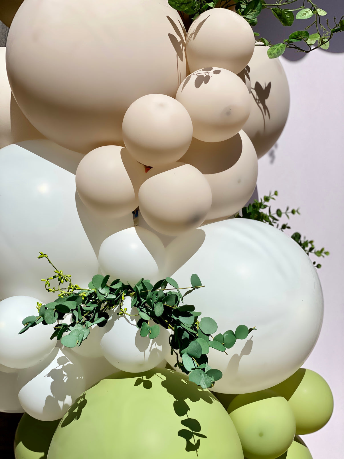 Matcha Latte DIY Balloon Arch Garland Kit | Eucalyptus Willow Sage Bei ...